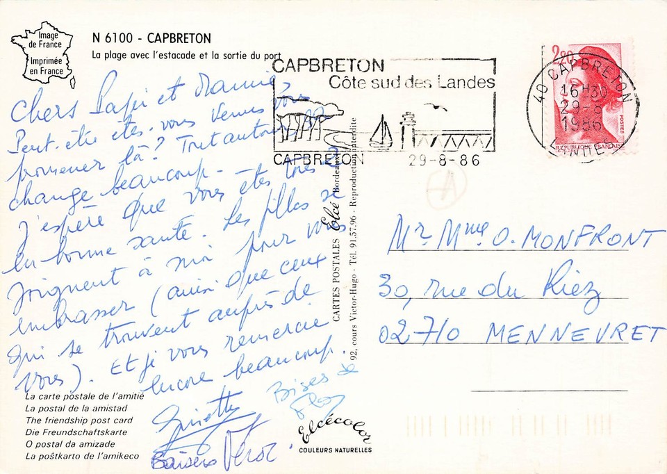 40 CAPBRETON LA COTE SUD DES LANDES | eBay