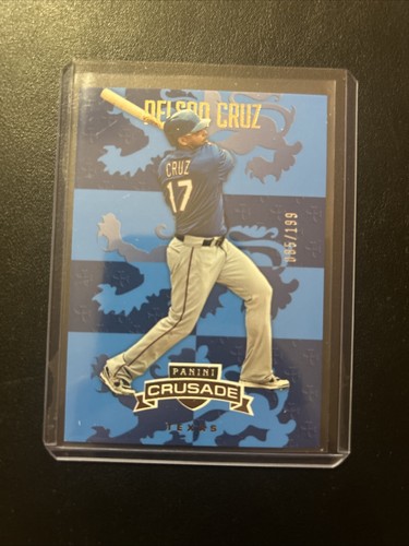2025 Panini Crusade - Nelson Cruz #120 Blue 085/199 Texas Baseball MLB ...