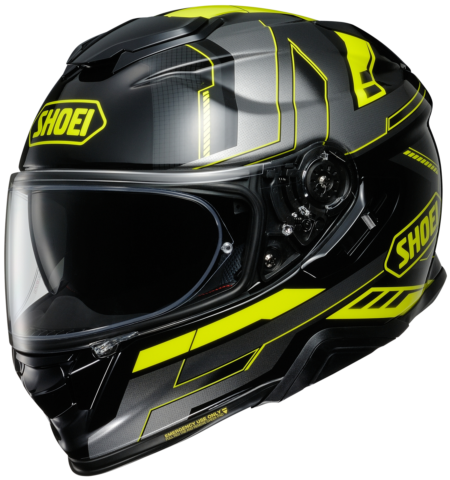 Shoei GT-Air II Aperture Helmet Black/Hi Viz SML | eBay