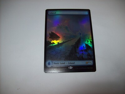 MTG Island Foil Standard Showdown Promo 2024 NM Free Ship & Tracked | eBay