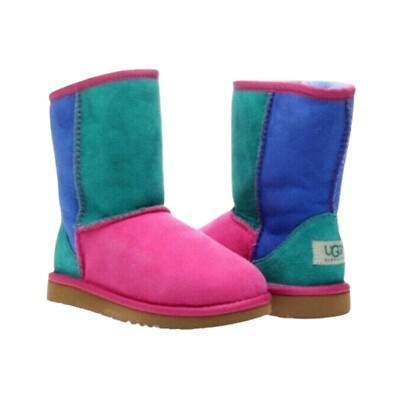 Uggs Classic Patchwork Big Kids Style : 3151y | eBay