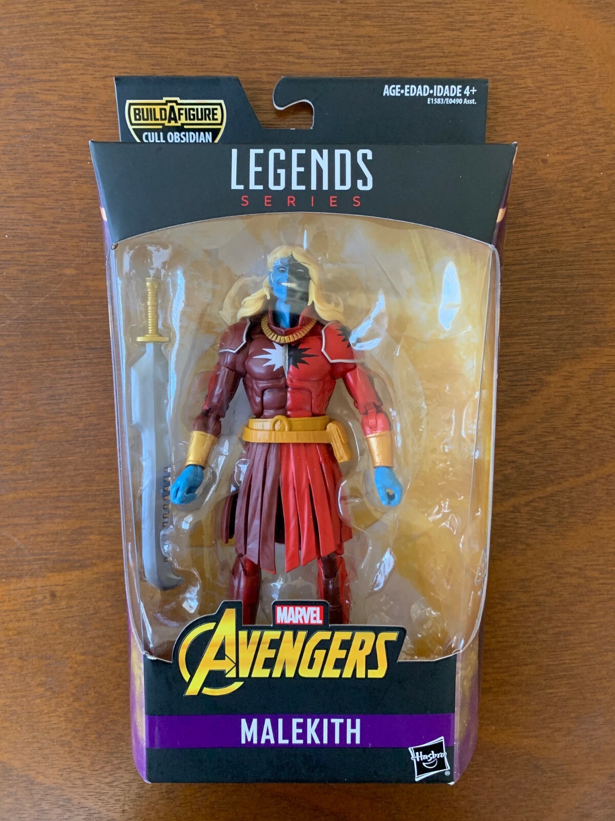 Hasbro Marvel Legends Malekith Action Figure No Cull Obsidian BAF | eBay