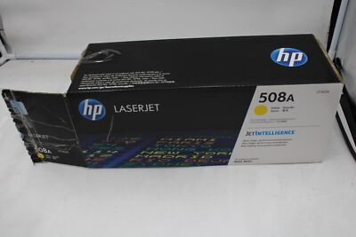 HP 508A (CF362A) Yellow Toner Cartridge new open box 888793237588 | eBay
