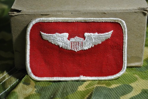 Vintage 1960's Air Force Pilots Name Patch RED- Lot of 15 NOS | eBay