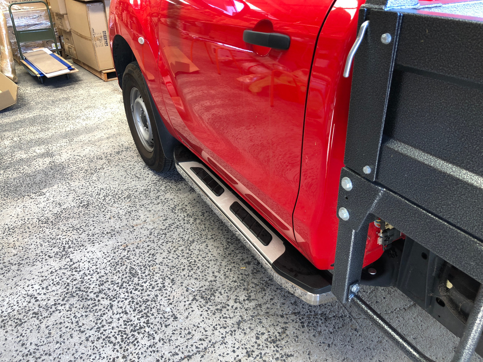 Alloy Side Steps For Single Cab Mazda BT-50 BT50 Side Steps 09/2020 ...