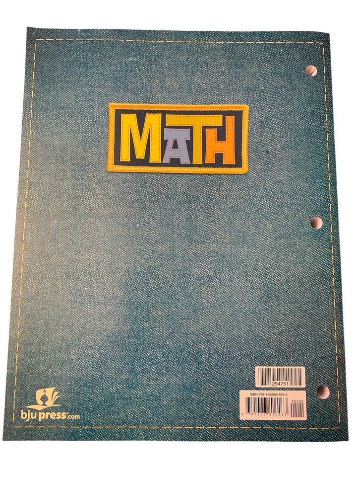 MATH 1 REVIEWS WORKBOOK~4th Edition~BJU Press~1st Grade Homeschool~NEW ...