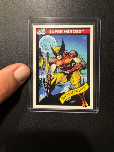 Wolverine 1990 Marvel Universe Series 1 Collector Cards #10 | eBay