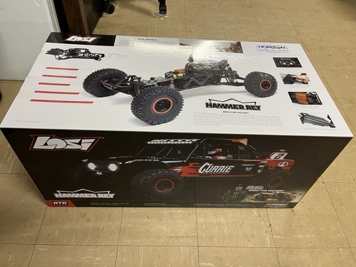 Losi Hammer Rey U4 1/10 RTR 4WD Brushless 3S (Red) 605482130421| eBay