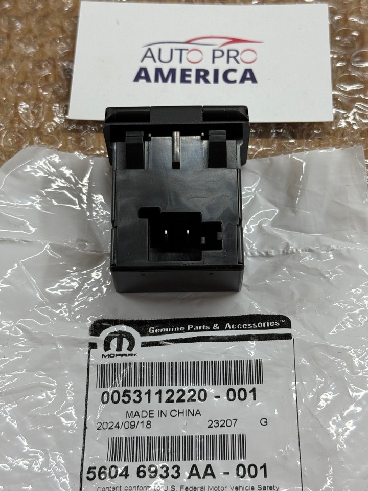 INVERTER OUTLET for 2008-2023 JEEP DODGE CHRYSLER RAM POWER MOPAR OEM ...
