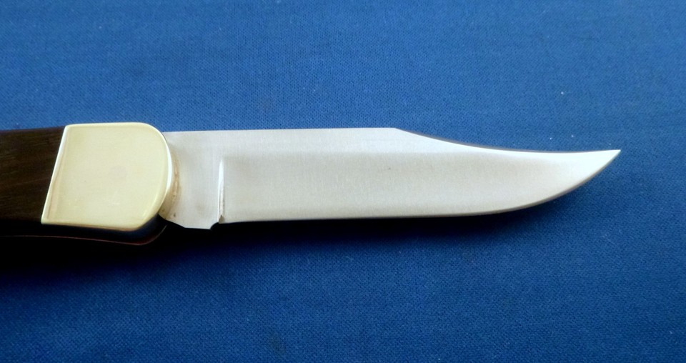 VTG BUCK 110 3 dot folding Hunter Pocket Knife USA 1980-81 w Buck ...