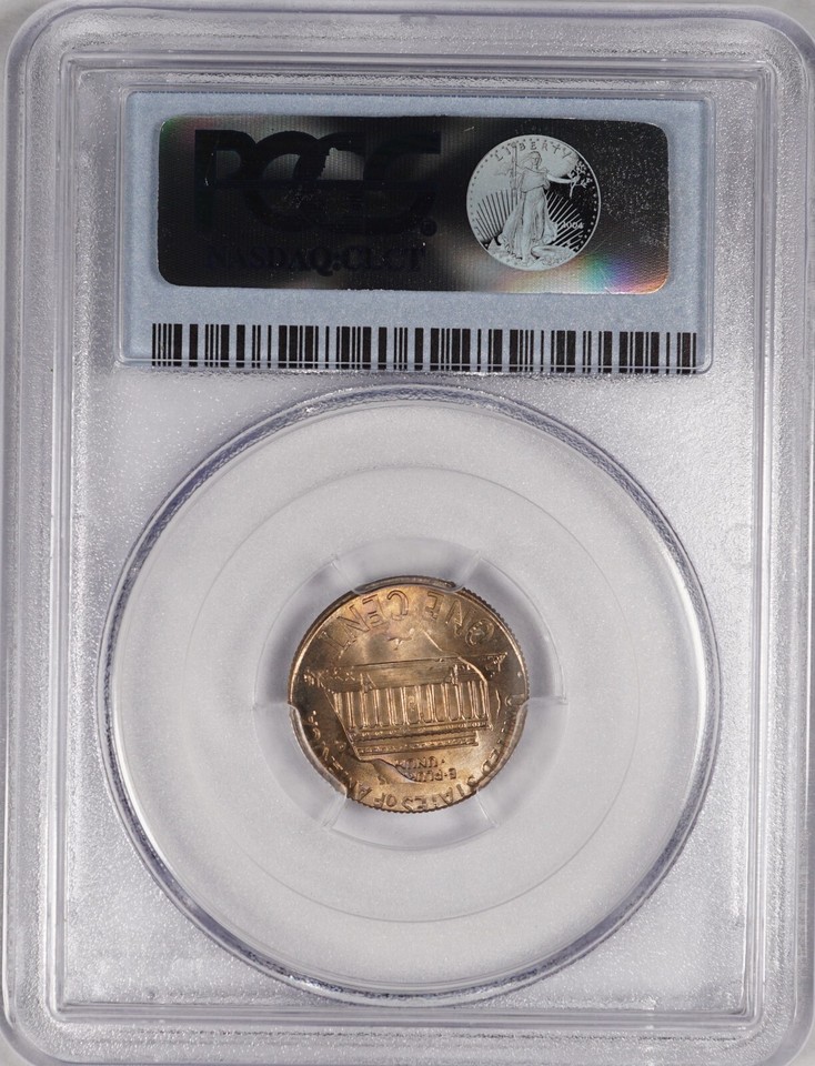 2000 Double Denomination 1c Cent Struck on 10c Dime 11 Cent Mint Error ...