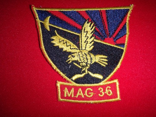 Vietnam War USMC Marine Aircraft Group MAG-36 jn DA NANG Patch | eBay