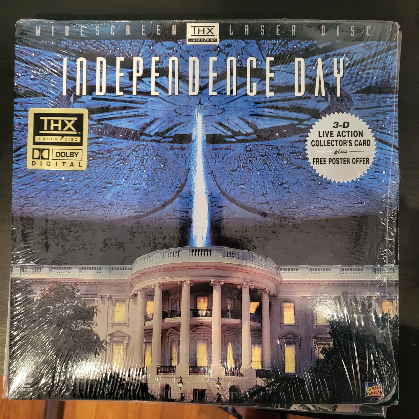 Independence Day LaserDisc Widescreen THX Laser Disc Fox Video 2 Disc W ...