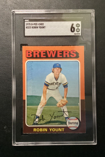 1975 O PEE CHEE ROBIN YOUNT #223 ROOKIE OPC RC HOF | eBay