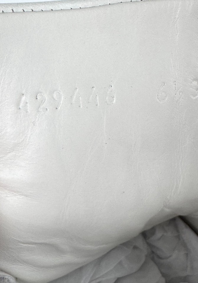 Gucci NIB Auth Men MisMatch Sz 7 7.5 US 6.5 7 UK 40.5 EU White Ace ...