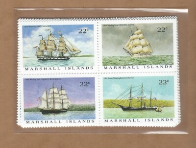 Marshall Islands: Scott: 132-135 (Sailing Ships) MNH | eBay