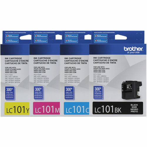 Brother MFC-J870DW (LC101) Standard Yield Ink Cartridge Set | eBay