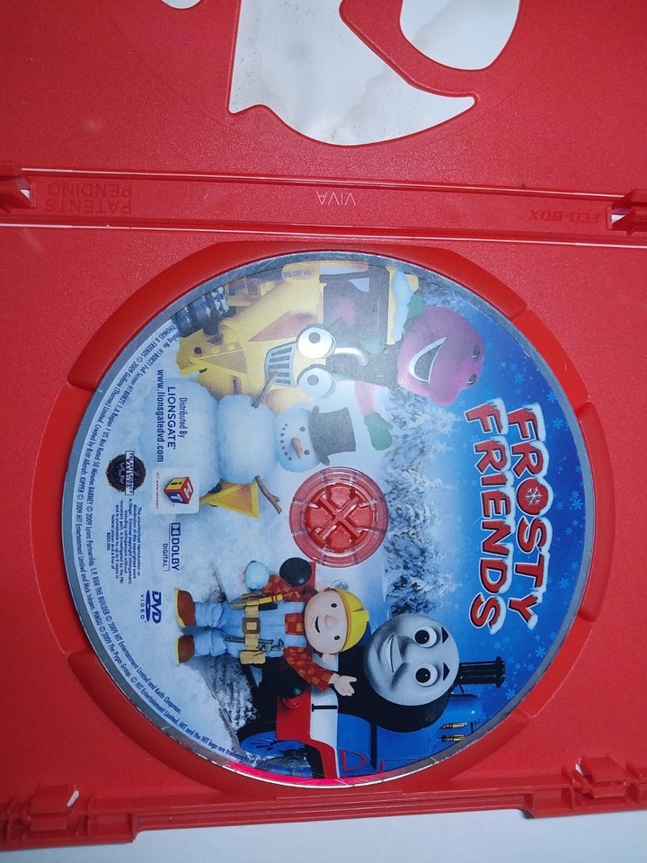 Frosty Friends Barney Thomas The Tank Engine Bob the Builder Dvd kids ...