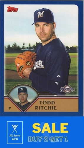 2003 Topps #442 Todd Ritchie Home Team Advantage | eBay