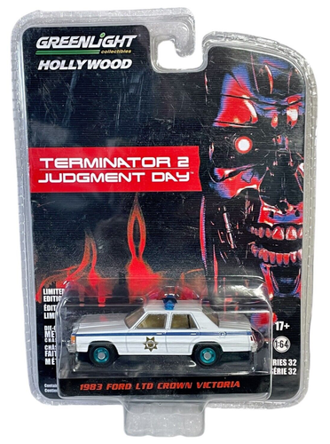 CHASE GREENLIGHT Terminator 2 Ford Crown Victoria 1983 Police Car Die ...