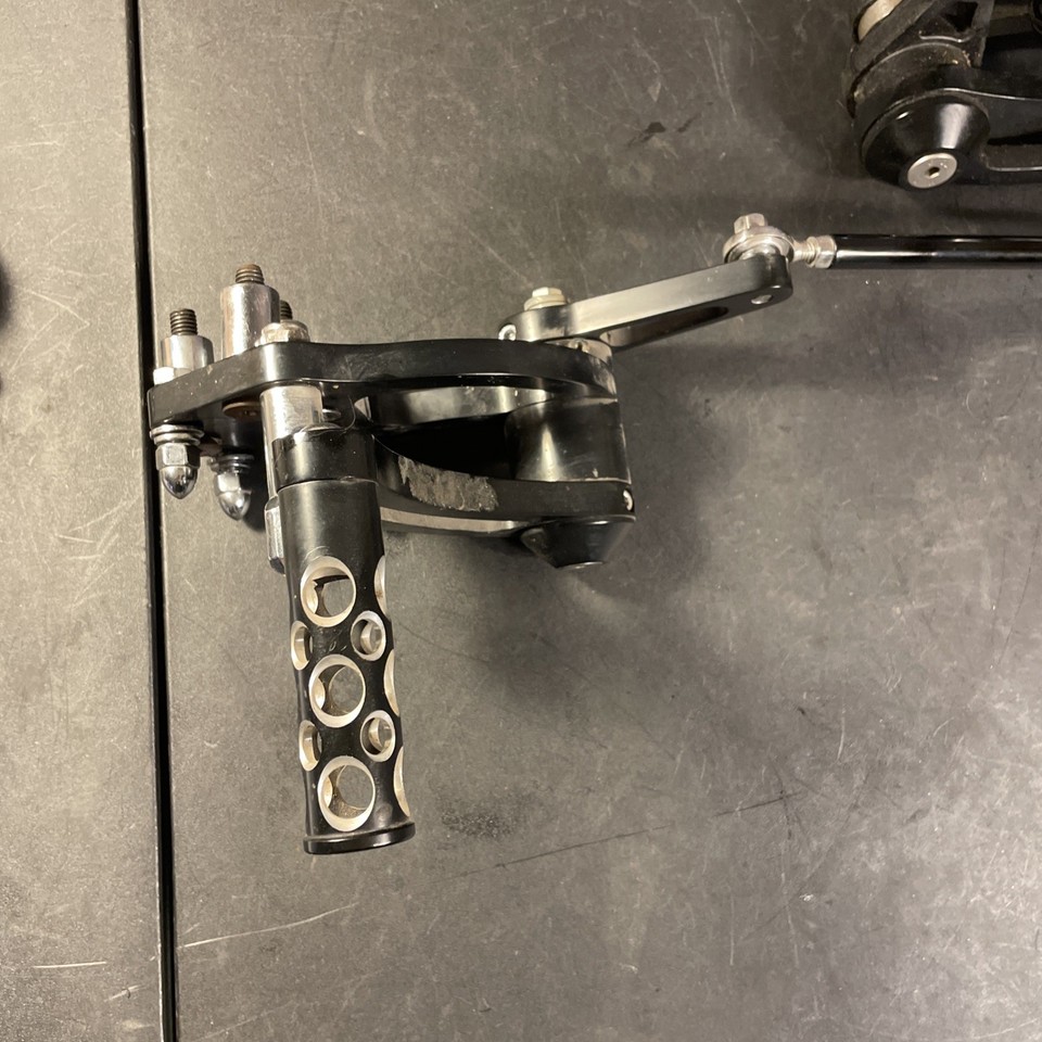 Harley Softail Aftermarket Forward Controls Black Used Good Condition ...