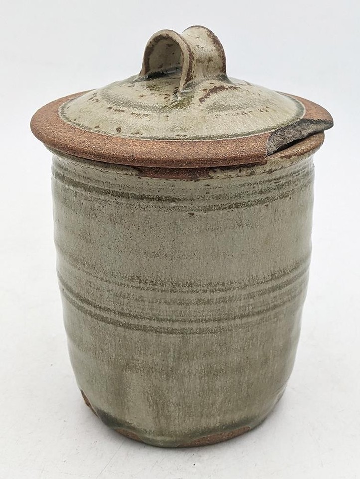 RICHARD BATTERHAM OXSHOTT COLLECTION STUDIO POTTERY STONEWARE COVERED ...