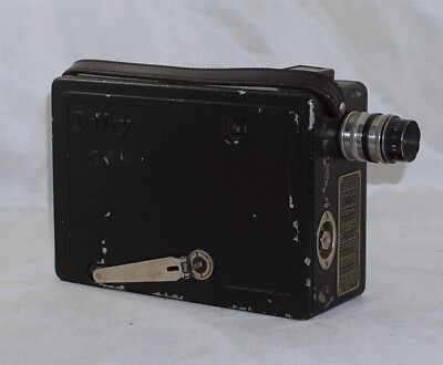 Devry 16mm Cine Movie Camera w/ Graf 25mm f1.5 Rare Fast C Mount Lens ...