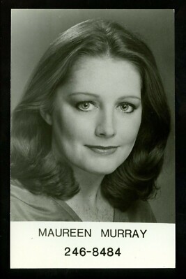 Movie / TV Star Cinema real photo postcard RPPC Head Shots Maureen ...