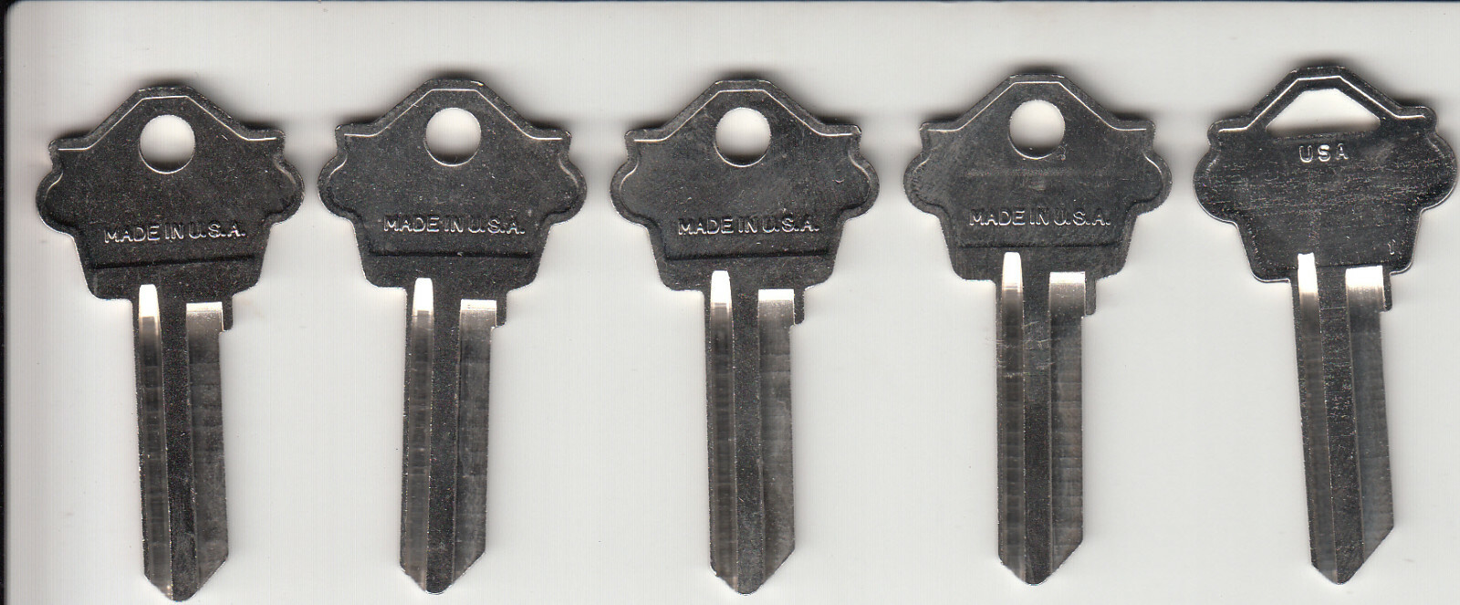 lot of 5 Klassen WK2 Key Blanks Weslock 5 pin #12344 1175N equiv | eBay