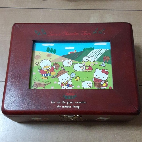 Rare Vintage Wooden Sanrio Character Box Free Shipping | eBay