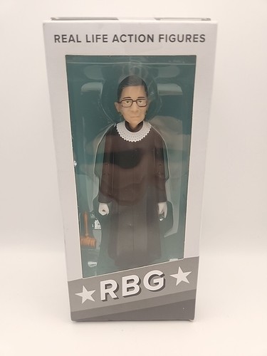 Justice Ruth Bader Ginsburg RBG Real Life Action Figure Doll NEW BOX ...