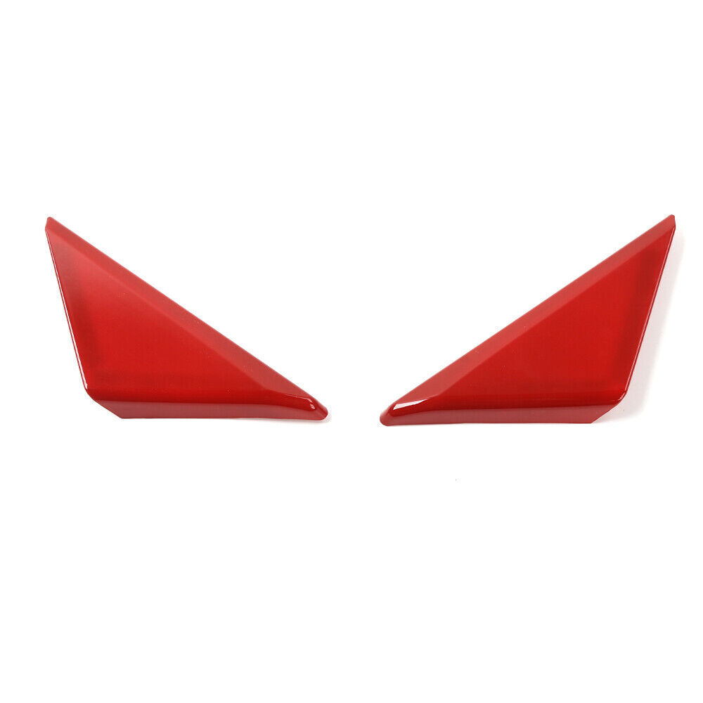 2PCS Front Door Window A-Pillar Triangle Cover Bezel for Ford Mustang ...