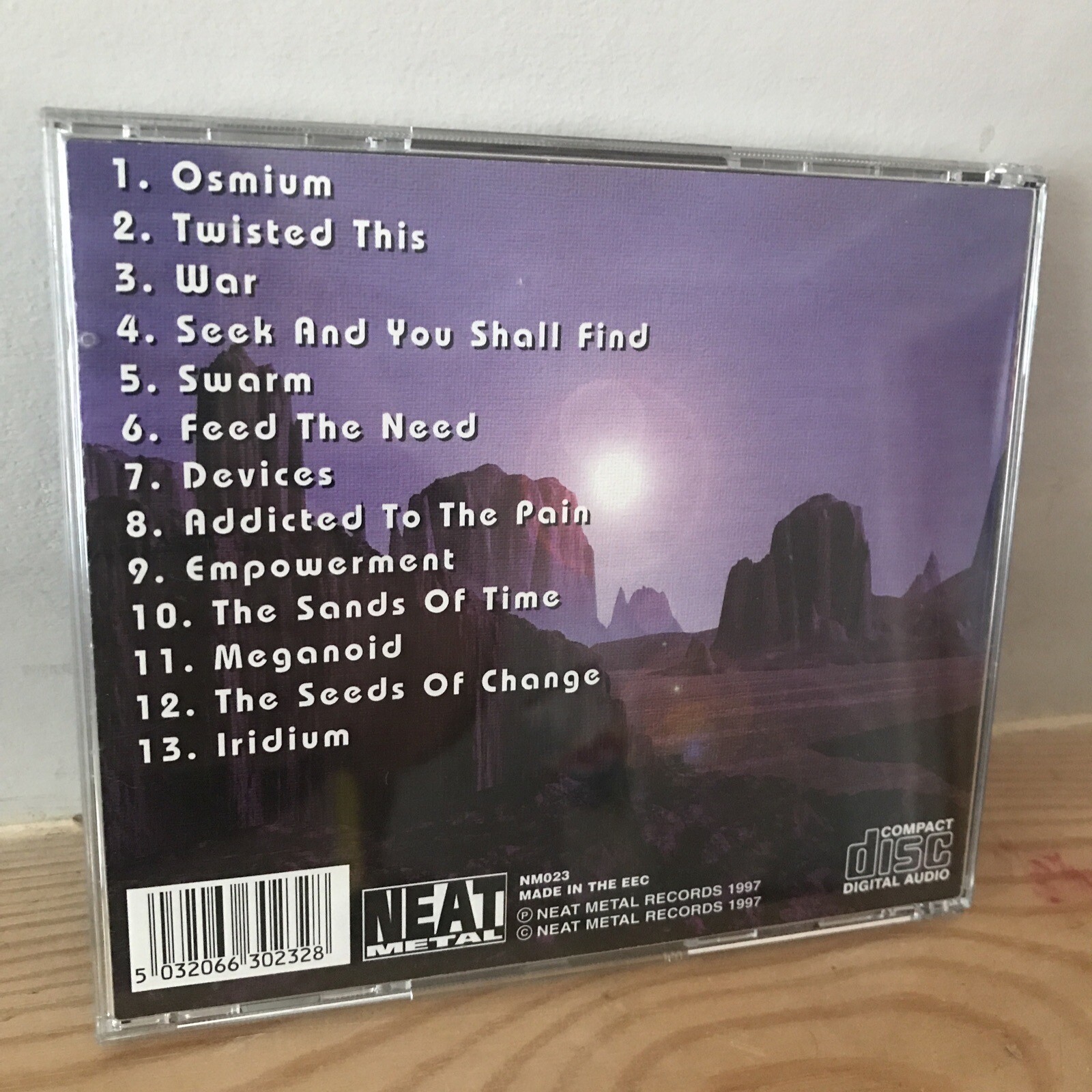 Marshall Law - Metal Detector SIGNED BY ANDY PYKE 1997 Cd Thrash Speed ...