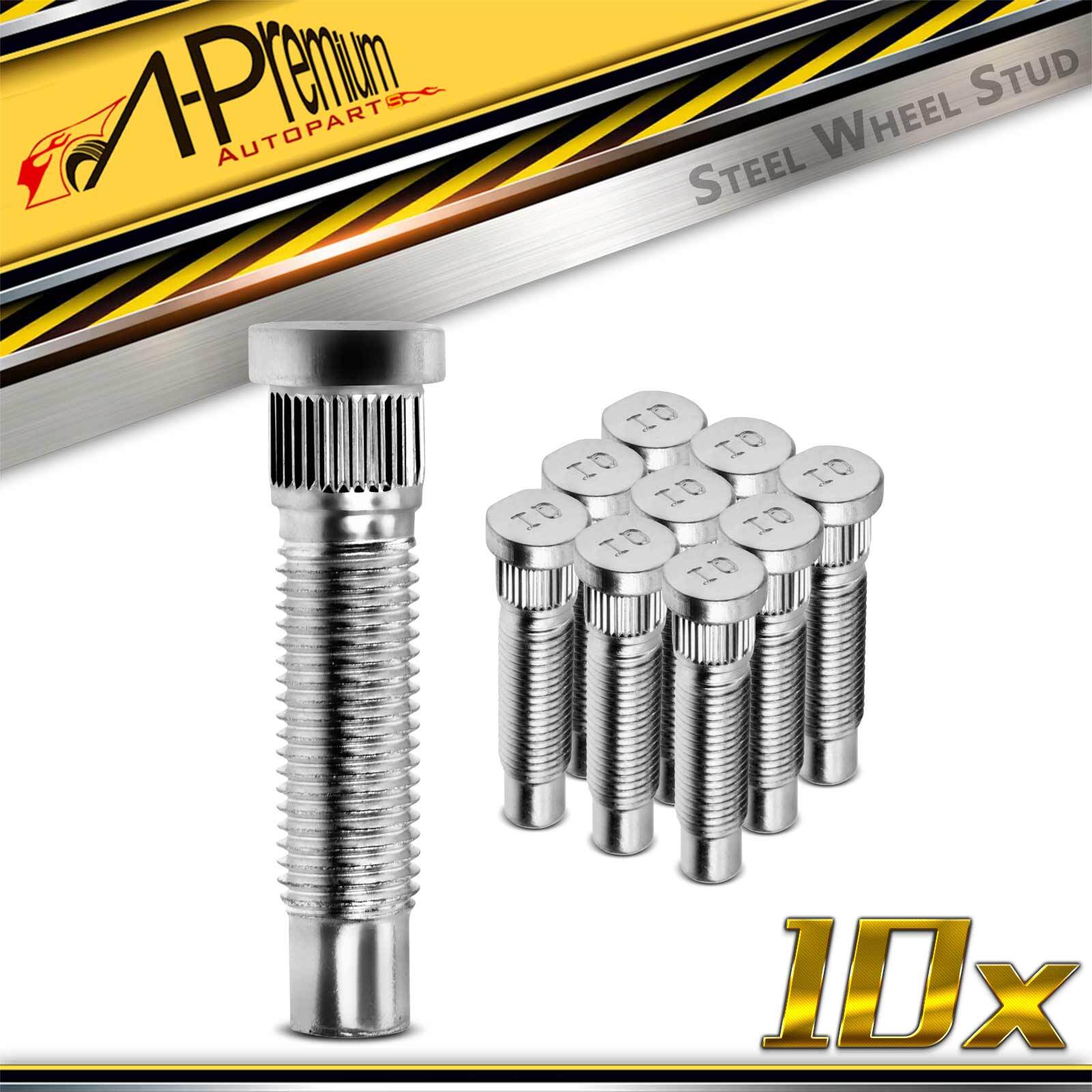 10x Wheel Stud for Buick Cascada Cadillac ATS Chevrolet Cruze Malibu ...