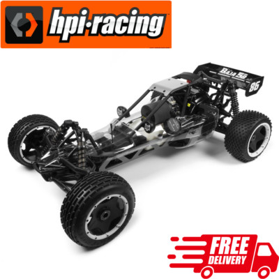 HPI Baja 5B Gas Powered 2 Stroke Desert Buggy 1/5 RC Car Kit Dirt Oval ...