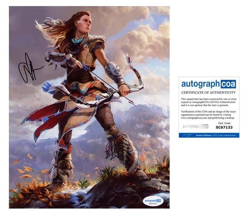 Ashly Burch "Horizon: Zero Dawn" AUTOGRAPH Signed 'Aloy' 8x10 Photo B ...
