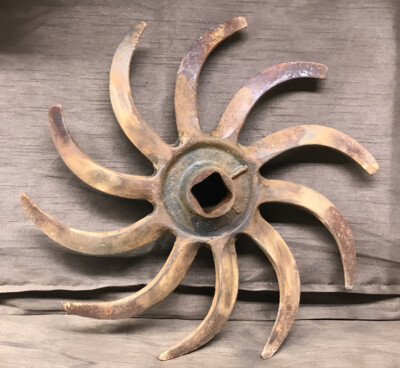Garden - Spiked Rotary Hoe Wheel