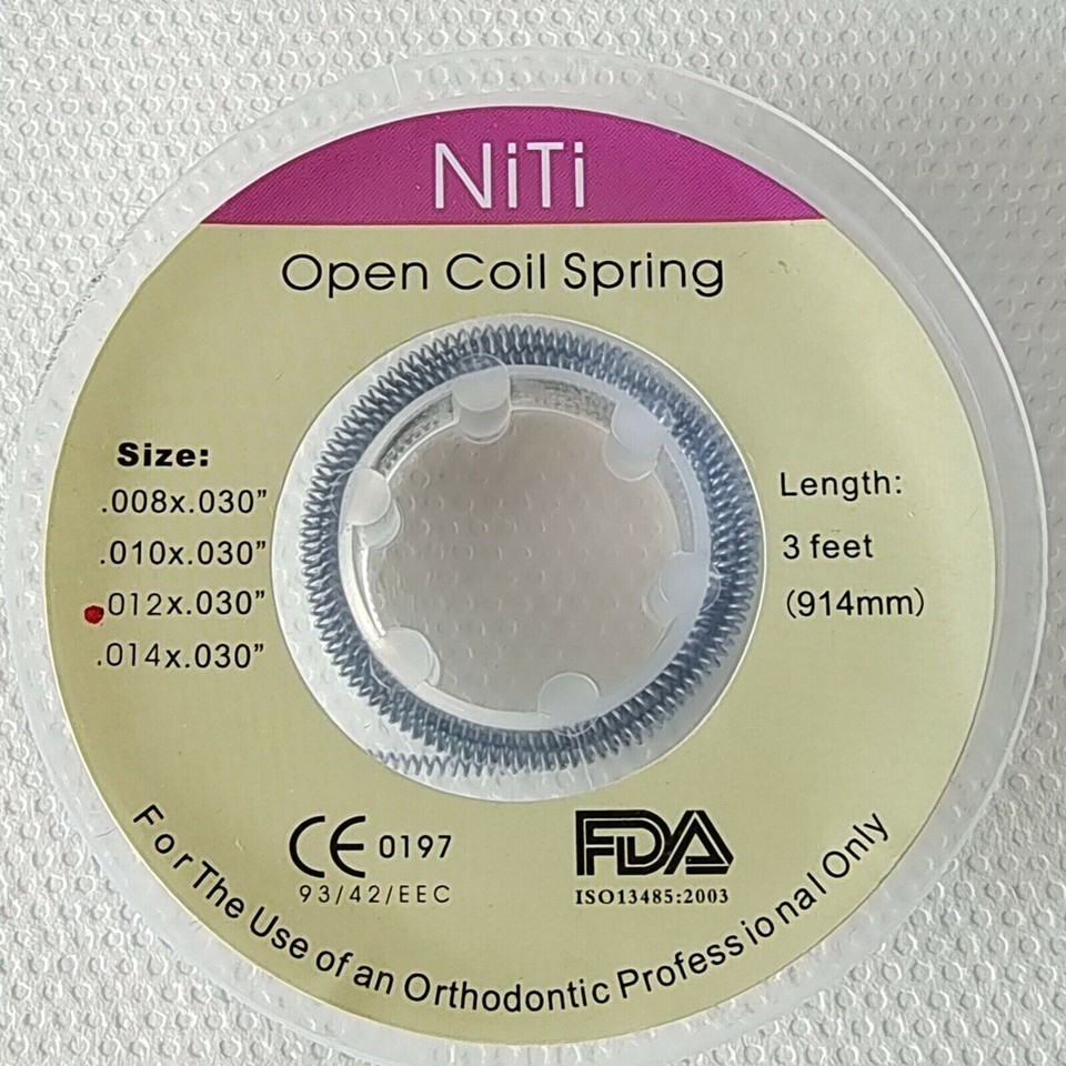 Dental Orthodontic Niti Open Coil Spring 0.010/0.012 | eBay