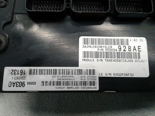 2007 CHRYSLER 300 Engine ECM Electronic Control Module 3.5L 215532 | eBay