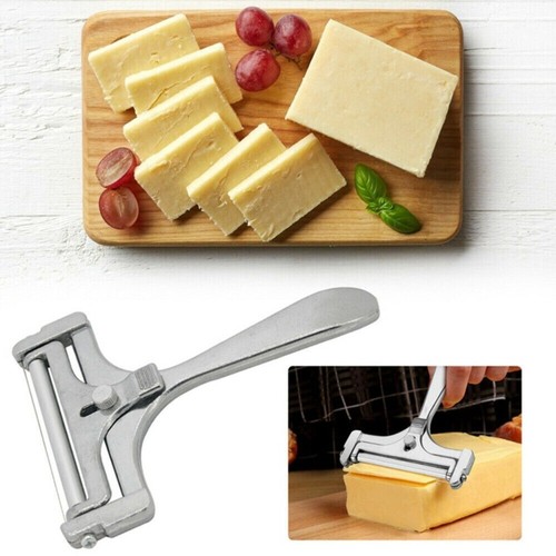With Metal Wire Cheese Slicer Adjustable Knob Cheese Peeler Butter | eBay