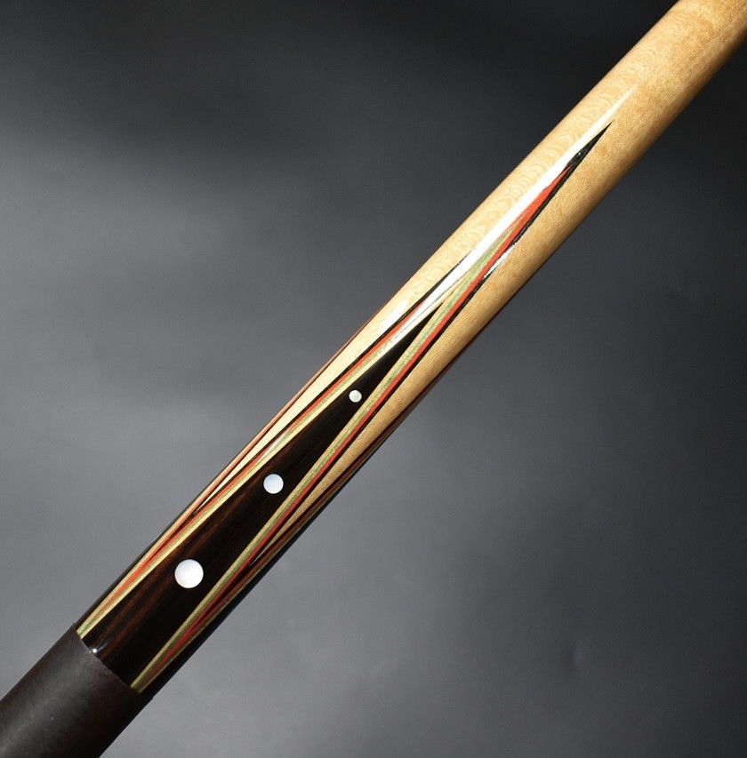Vintage Old Adam 1970s Cue Balabushka Style 18-Pin Joint Billiard Pool ...