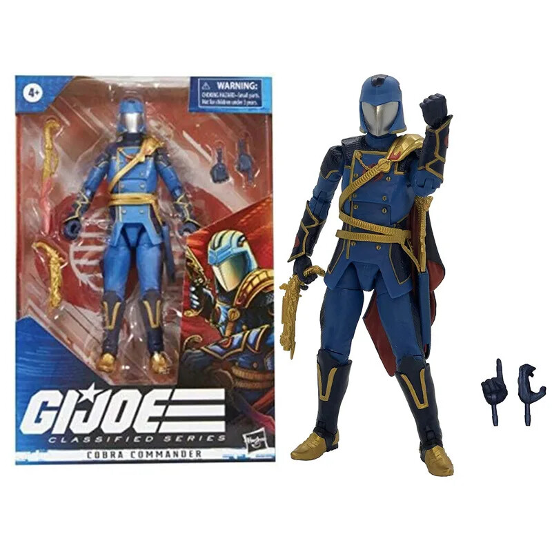 Ko G.i.joe Classified Series Snake Supreme Cobra Commander 6inch Action ...