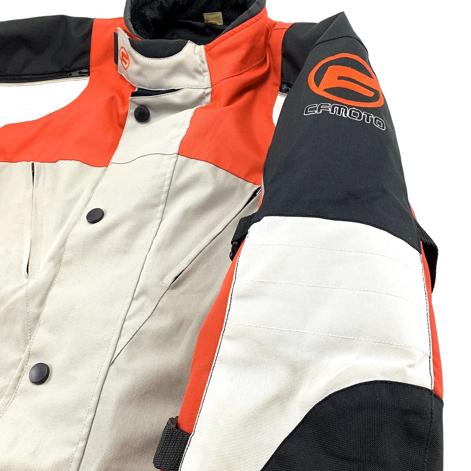 CFMOTO Red and Black Waterproof Motorcycle Riding Jac… - Gem