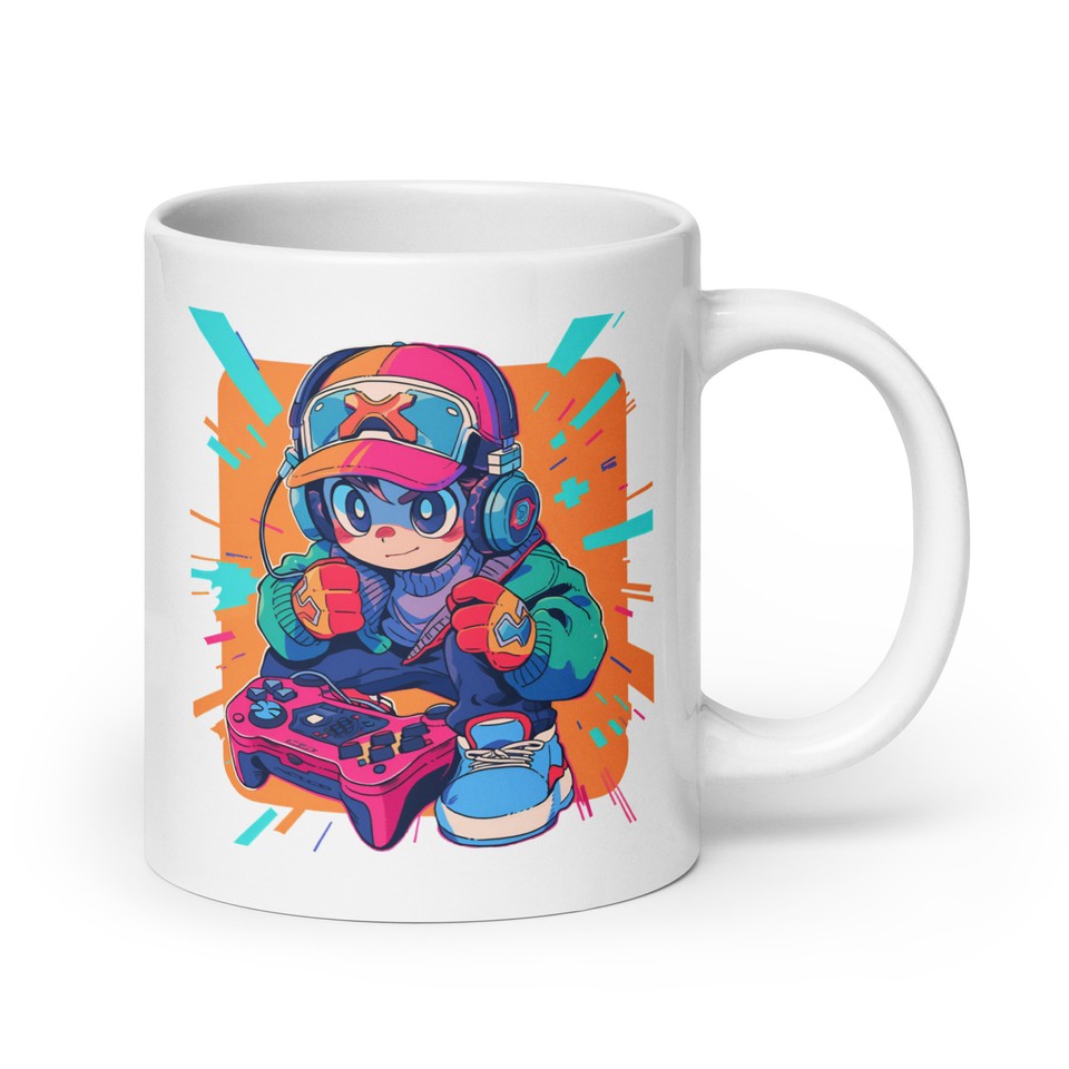 Gamer With Controller Mug For Video Game Fan, Gaming Mug, Gamer Gift | eBay