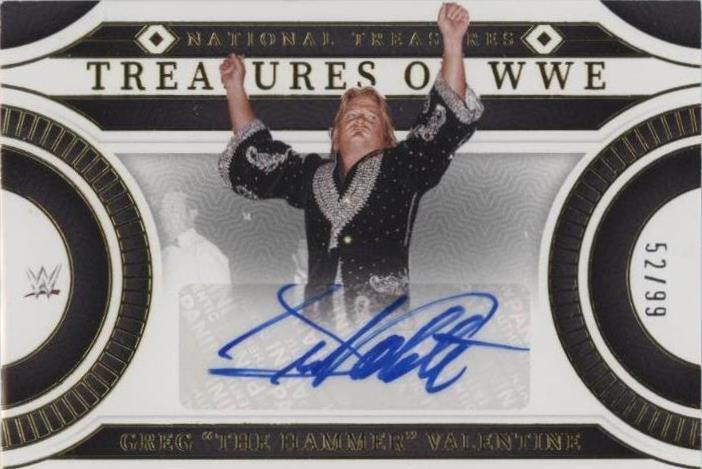 2024 Panini National Treasures WWE - Treasures of WWE Signatures Greg ...