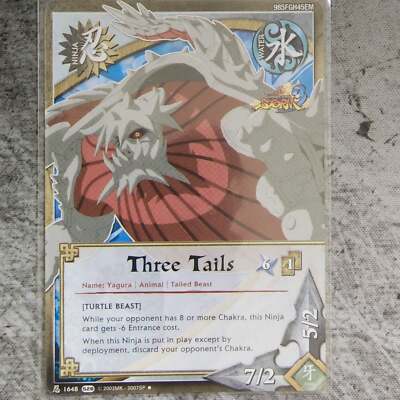 Three Tails [Turtle Beast] Ninja 1648 Uncommon S28 Ultimate Ninja Storm ...