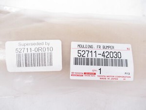 Genuine OEM Toyota 52711-0R010 Lower Front Bumper Lip Molding 2013-2015 ...