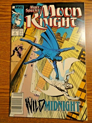 Marc Spector Moon Knight #4 Newsstand Clé 1st Minuit Chat Noir Marvel ...
