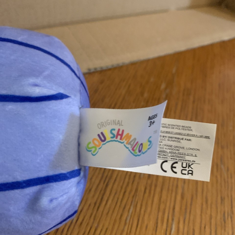 Squishmallow 5” Scented Cupcake Blueberry Muffin Plush Toy | eBay