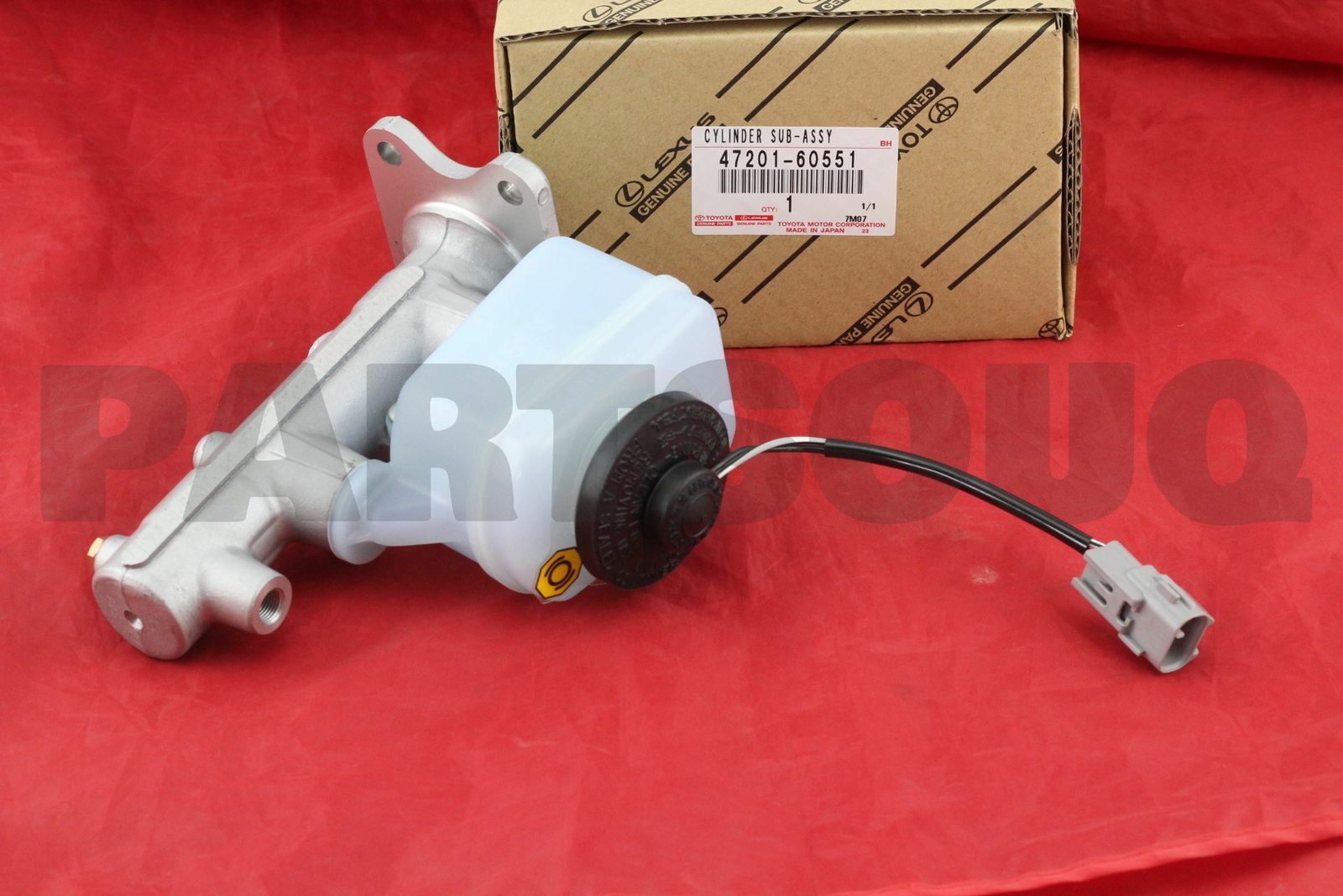 4720160551 Genuine Toyota CYLINDER SUB-ASSY, BRAKE MASTER 47201-60551 ...